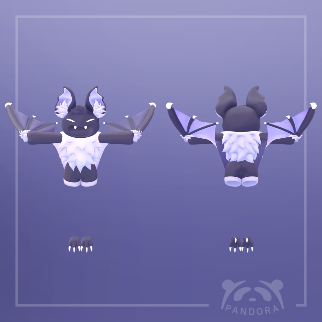 [VRchat] Bat suit - qpandorap - BOOTH