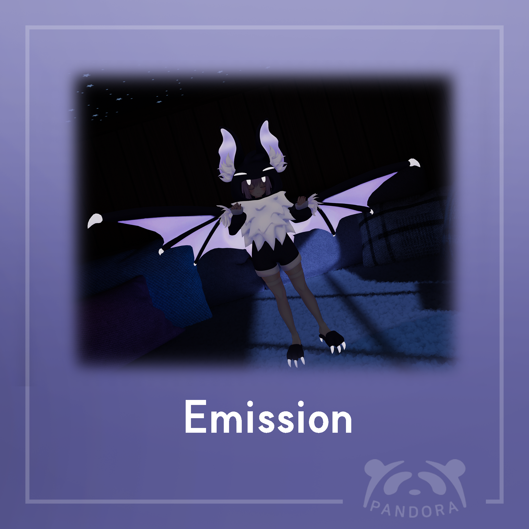 [VRchat] Bat suit - qpandorap - BOOTH