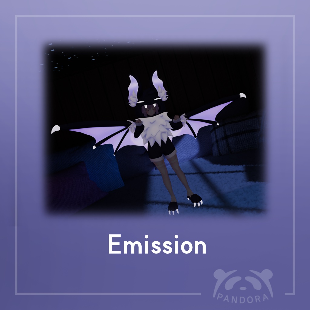 [VRchat] Bat suit - qpandorap - BOOTH