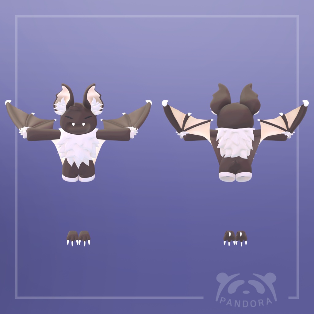 [VRchat] Bat suit - qpandorap - BOOTH