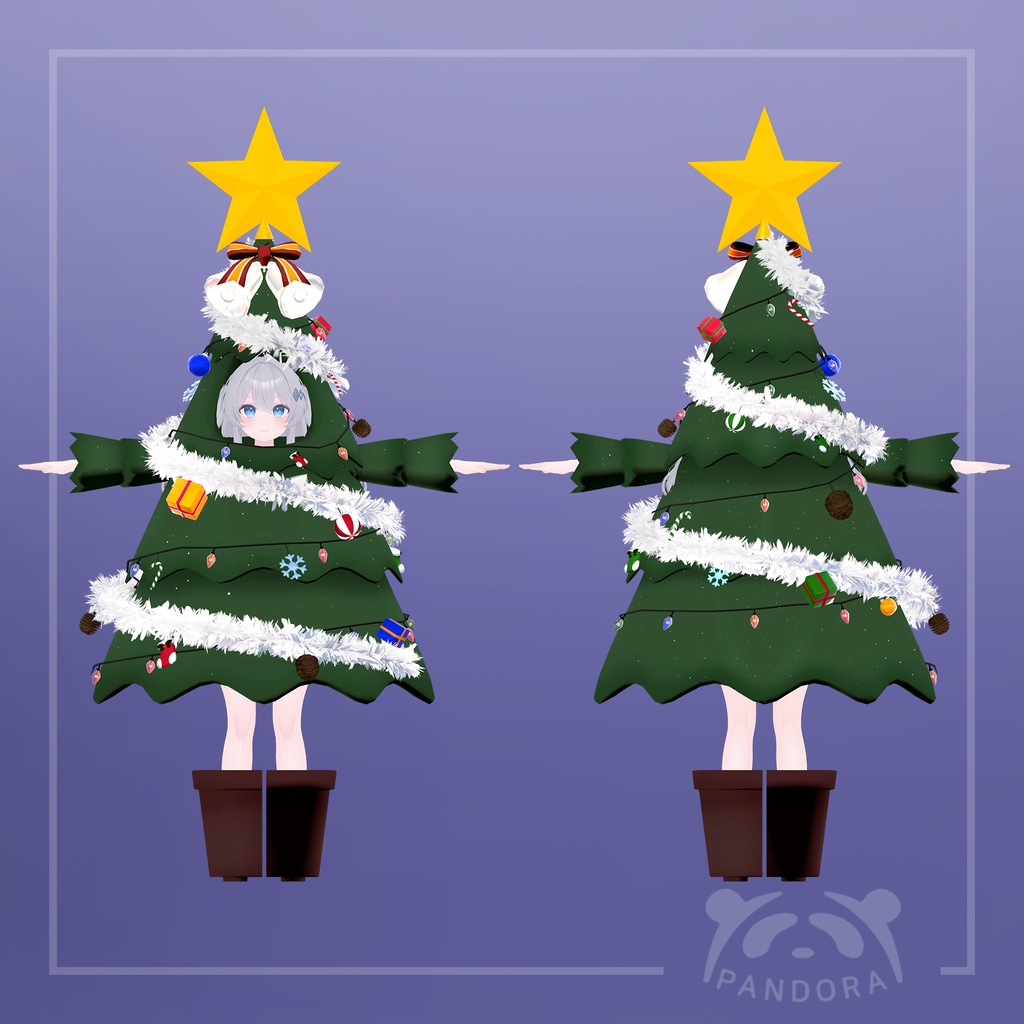 [VRchat] Christmas tree - qpandorap - BOOTH