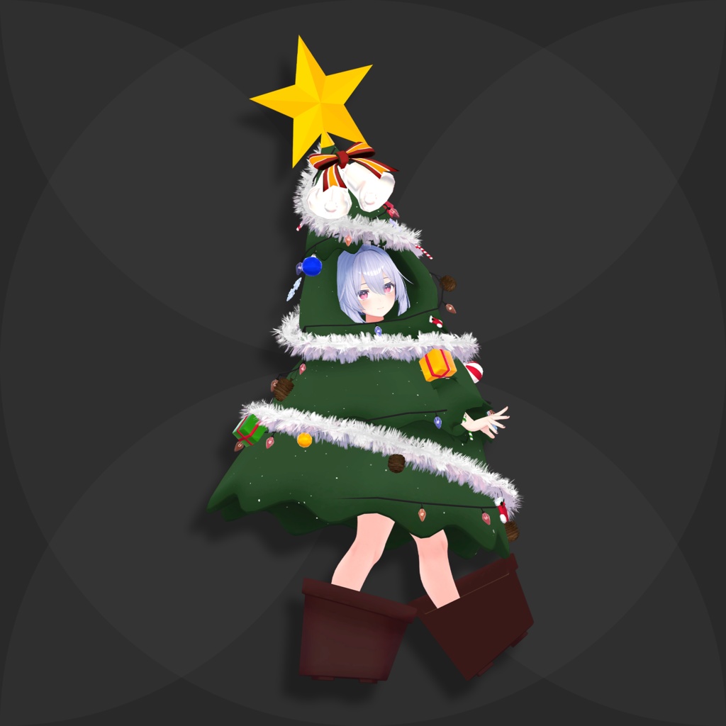 [VRchat] Christmas tree - qpandorap - BOOTH