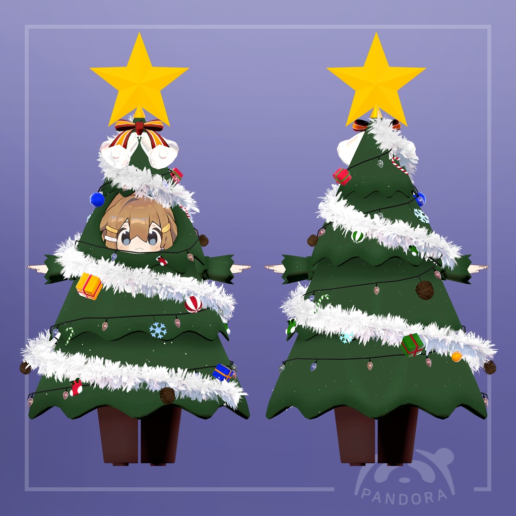 [VRchat] Christmas tree - qpandorap - BOOTH
