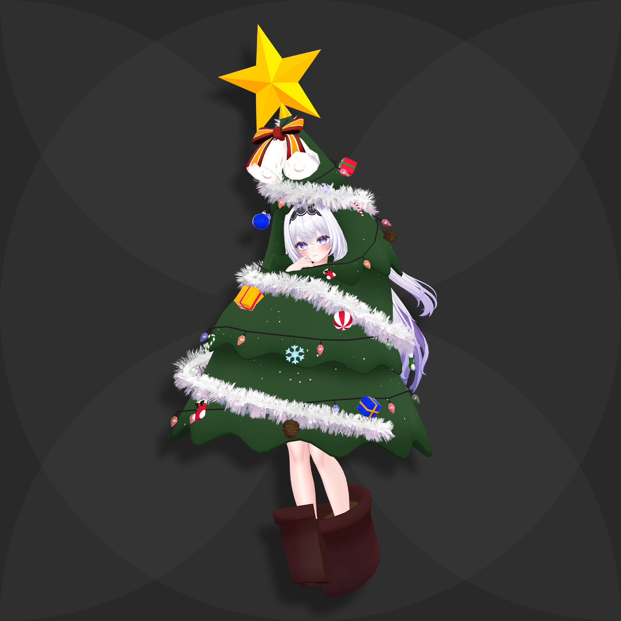[VRchat] Christmas tree - qpandorap - BOOTH