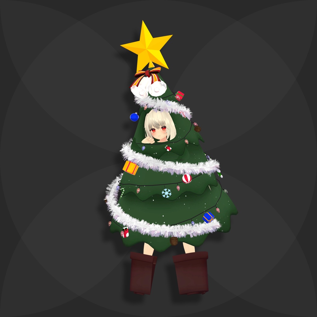 [VRchat] Christmas tree - qpandorap - BOOTH