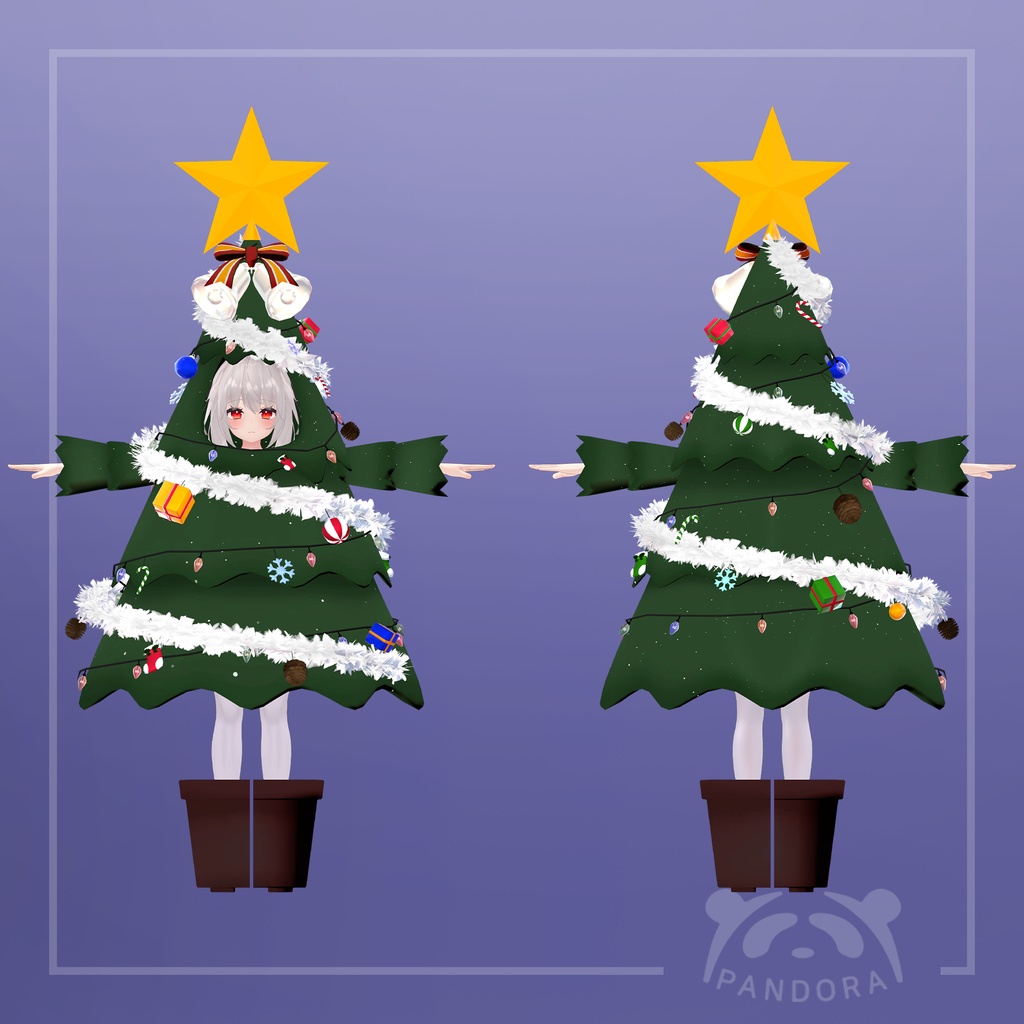 [VRchat] Christmas tree - qpandorap - BOOTH