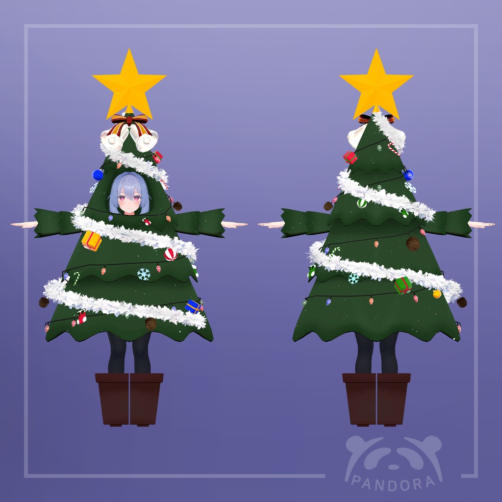 [VRchat] Christmas tree - qpandorap - BOOTH