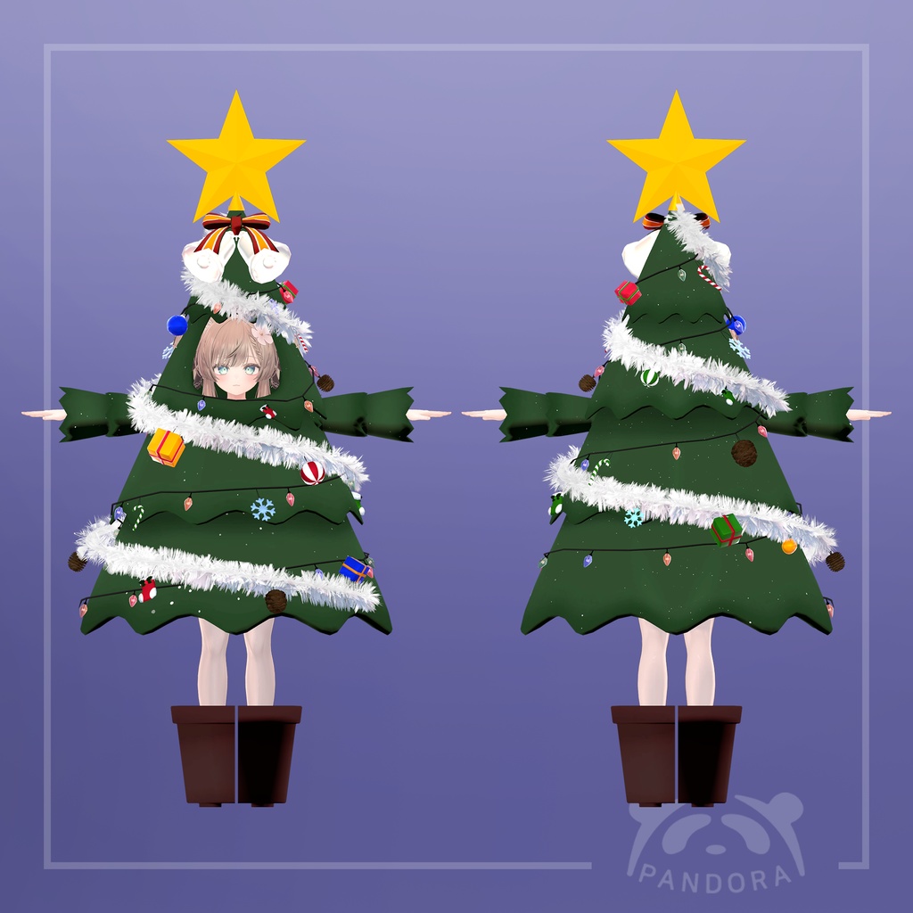 [VRchat] Christmas tree - qpandorap - BOOTH