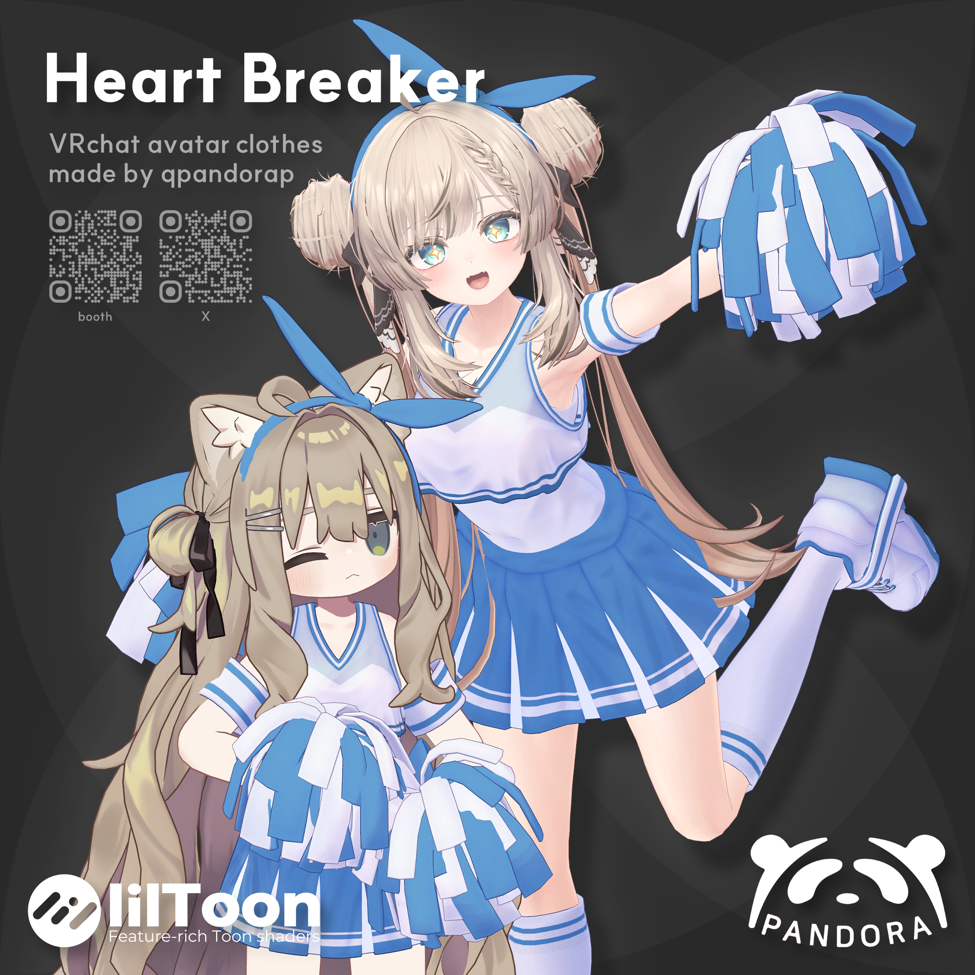 [VRchat] Heart Breaker - qpandorap - BOOTH