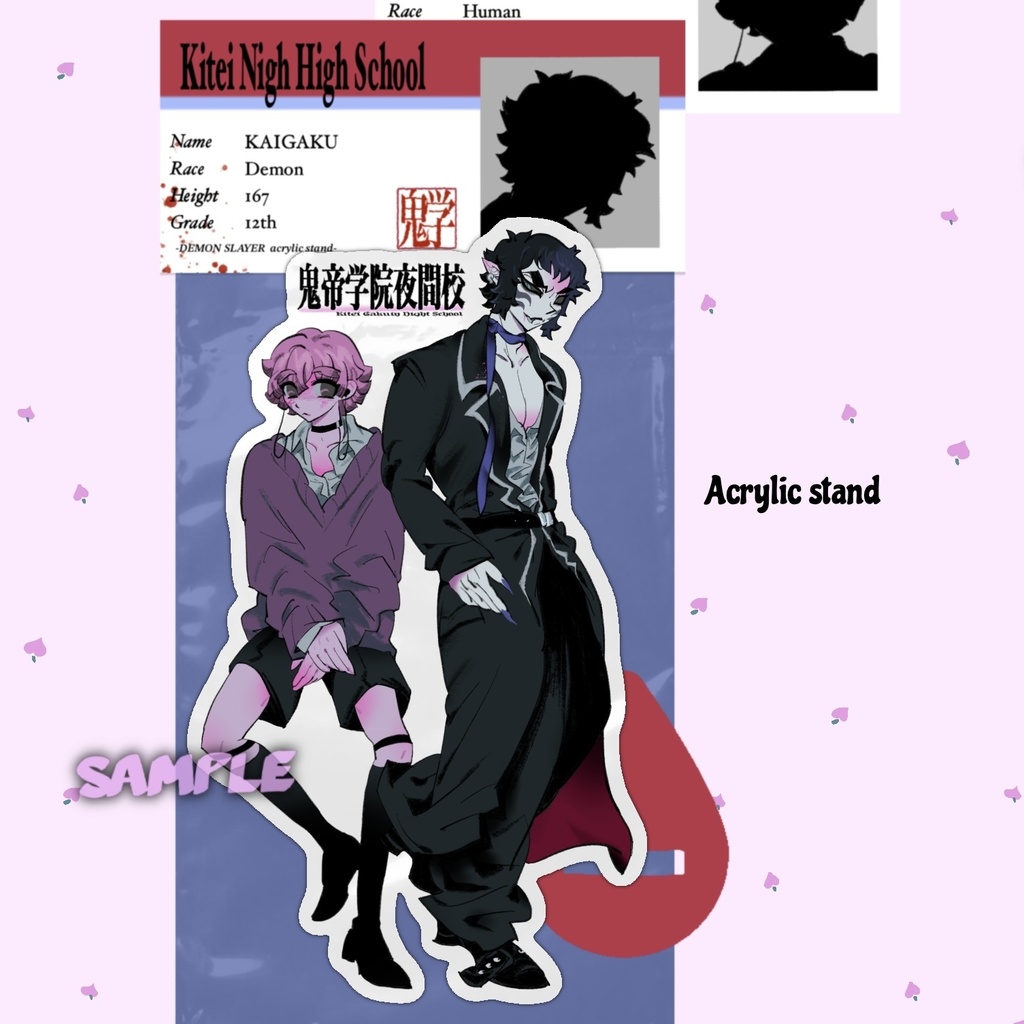 acrylic stand - 𝙣𝙣𝙣.𝙨𝙝𝙤𝙥 - BOOTH