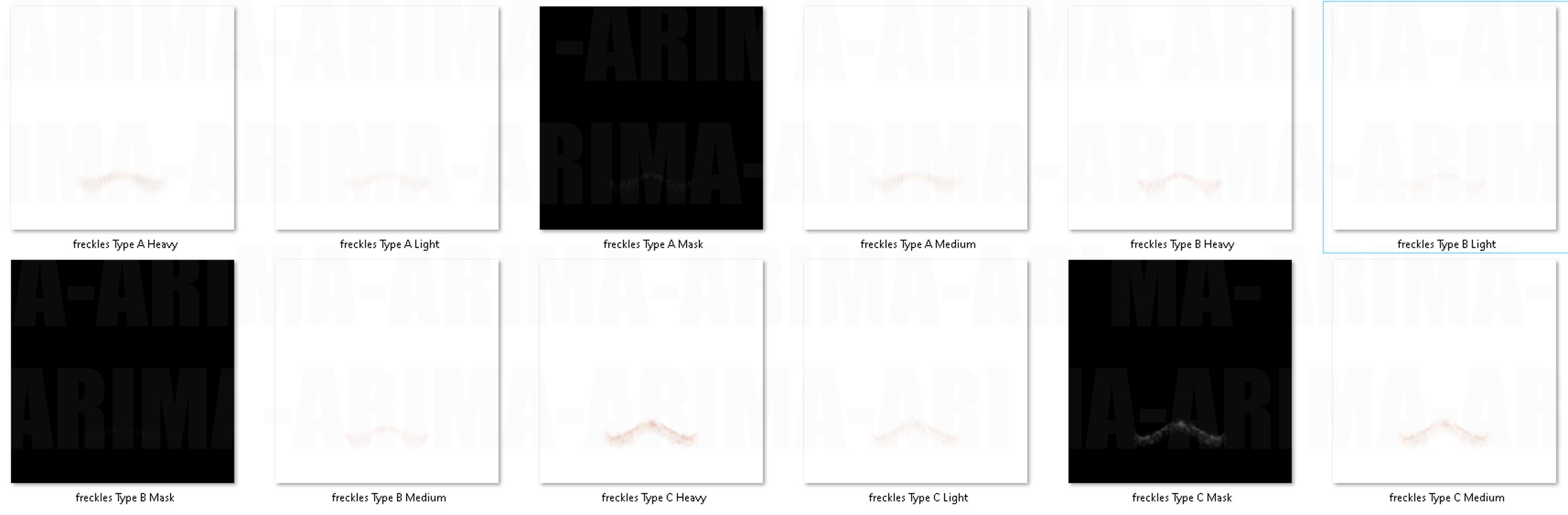 『Sio Freckles 』-『しお』-Sio- 『そばかす』 - ᴀʀɪᴍᴀ - BOOTH