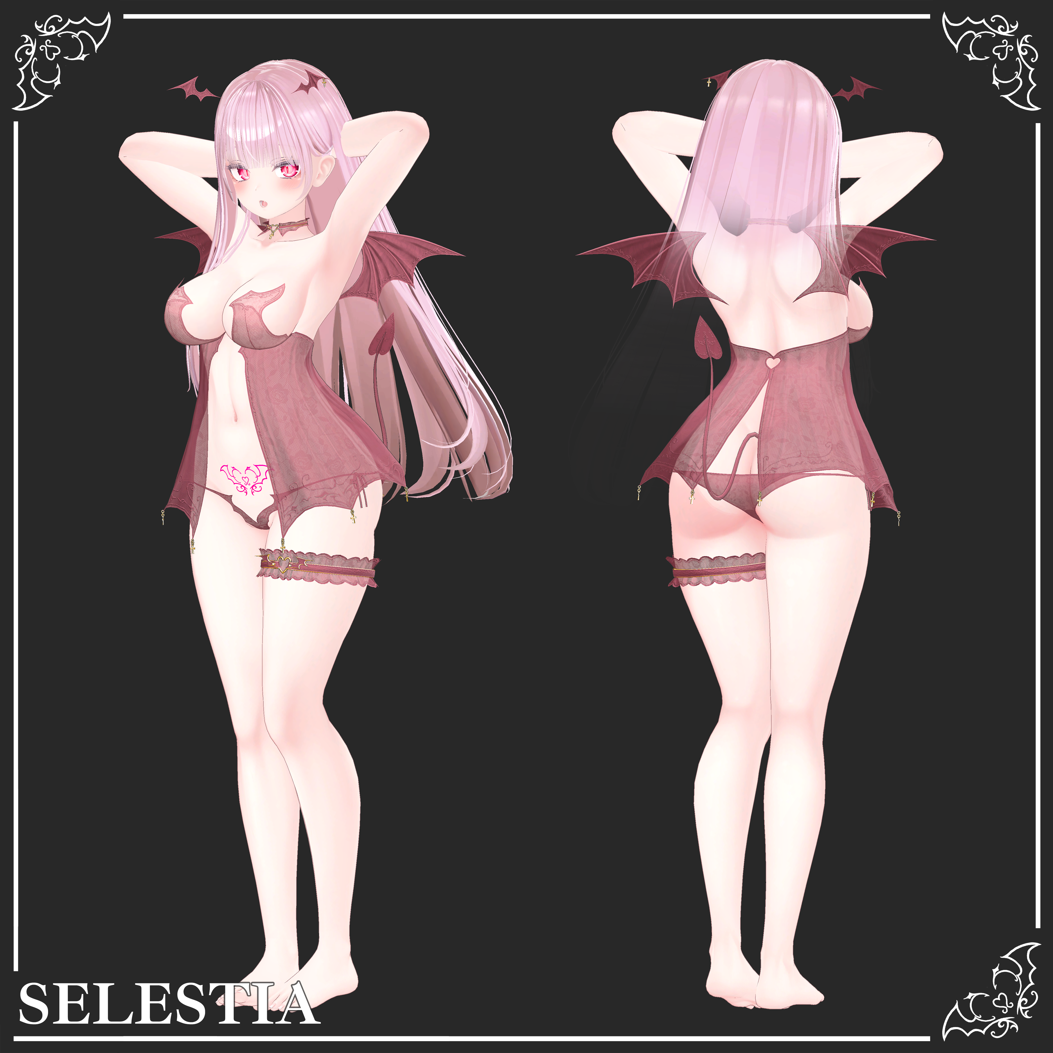【Succubus Lingerie】 6-Avatars - ZERO# - BOOTH