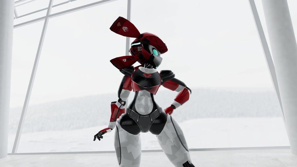 Clo-VR Robot Avatar [ VRChat ] - MekaMart - BOOTH