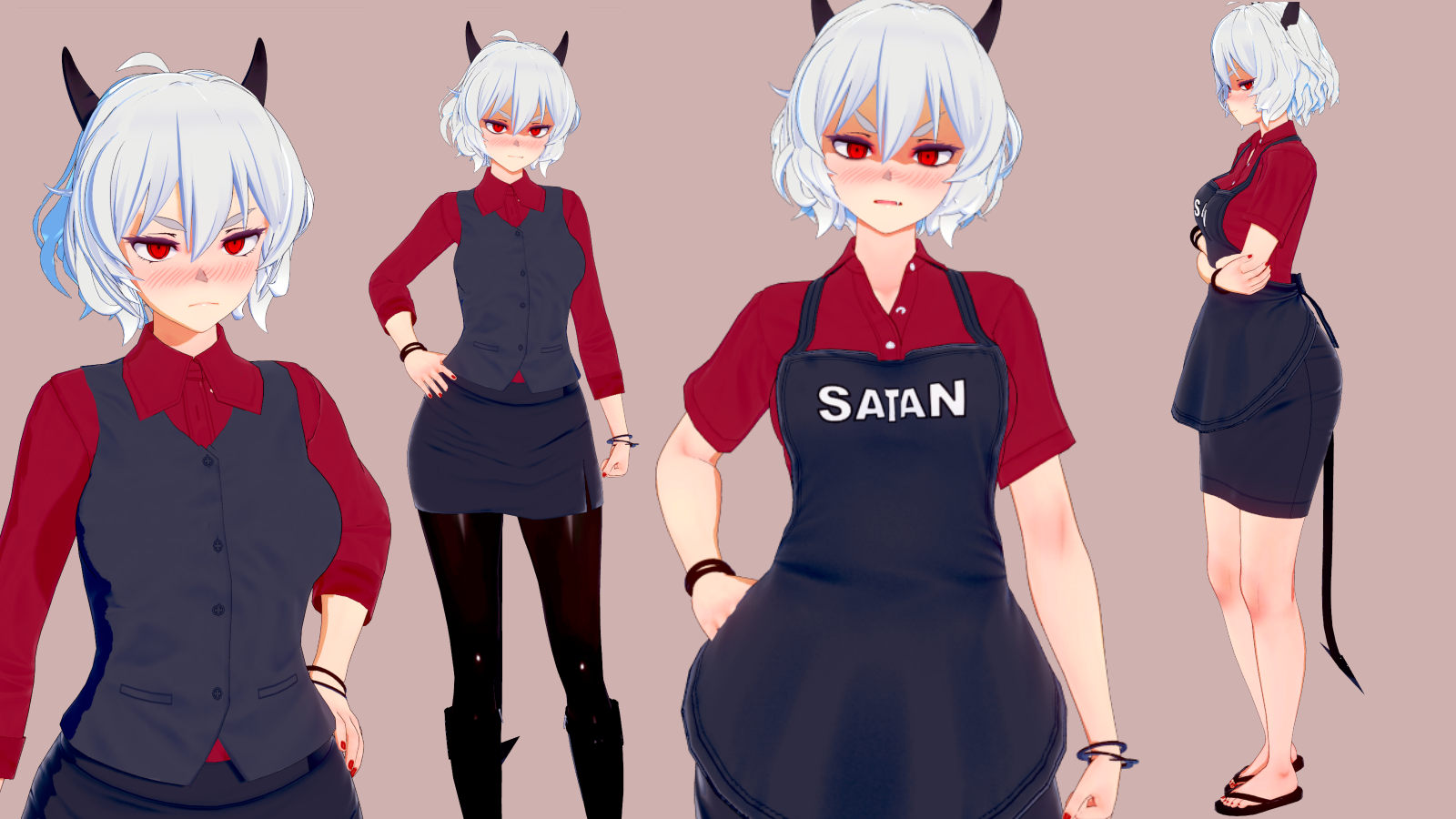 Helltaker set - MycharaDrops - BOOTH