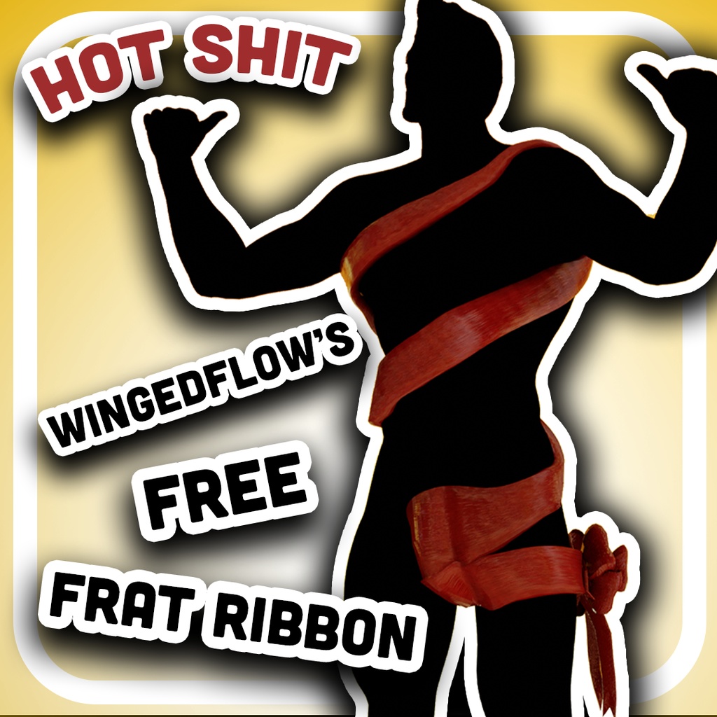 [無料/Free] Frat Ribbon - wingedflow - BOOTH