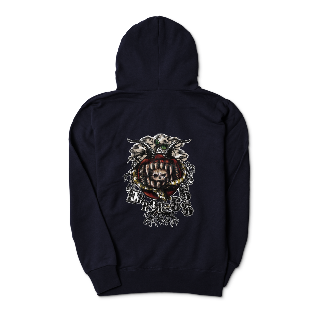 一撃必殺撲滅ジップパーカー NAVY - Error:666 - BOOTH