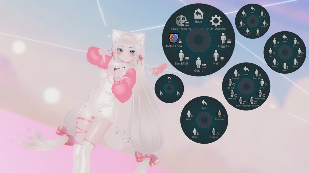 [SFW]のオリジナル3Dモデル「Tenshi」 - Lunar Home - BOOTH