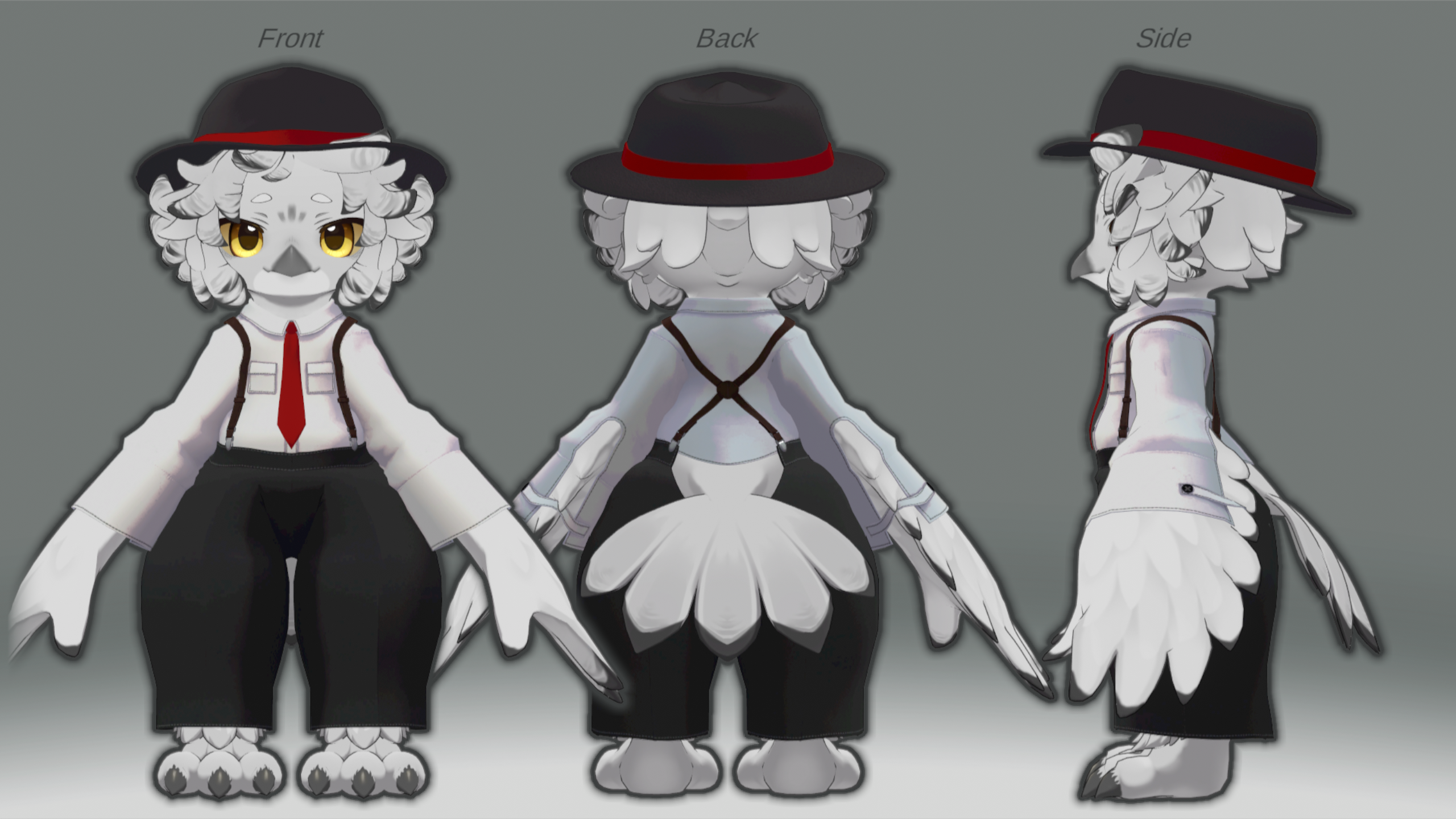 【Noix対応】Crow Coat【VRChat想定衣装】 - ちぇるのやるすく工廠通信販売部 - BOOTH