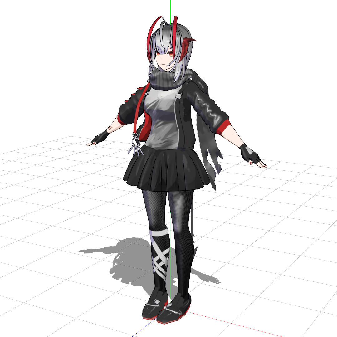 【MMDモデル】W（二次創作） - アリエス工房 - BOOTH