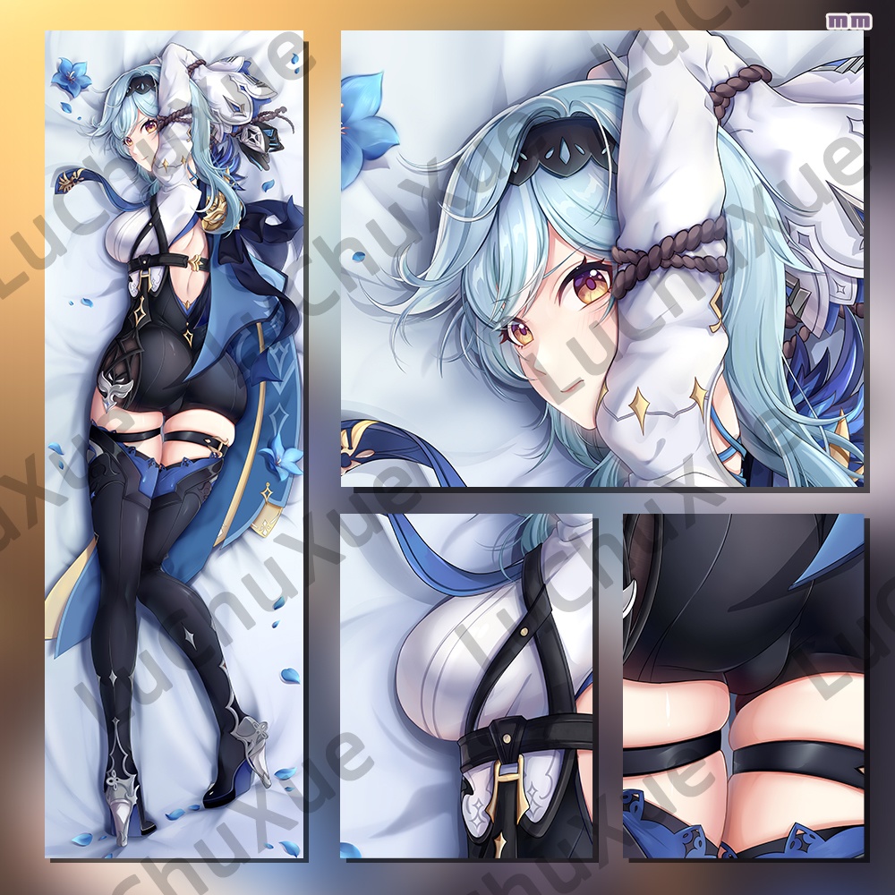 「委託販売」エウルア Eula Lawrence 原神 Genshin Impact 抱き枕カバー - 鹿初雪（黒桜） - BOOTH