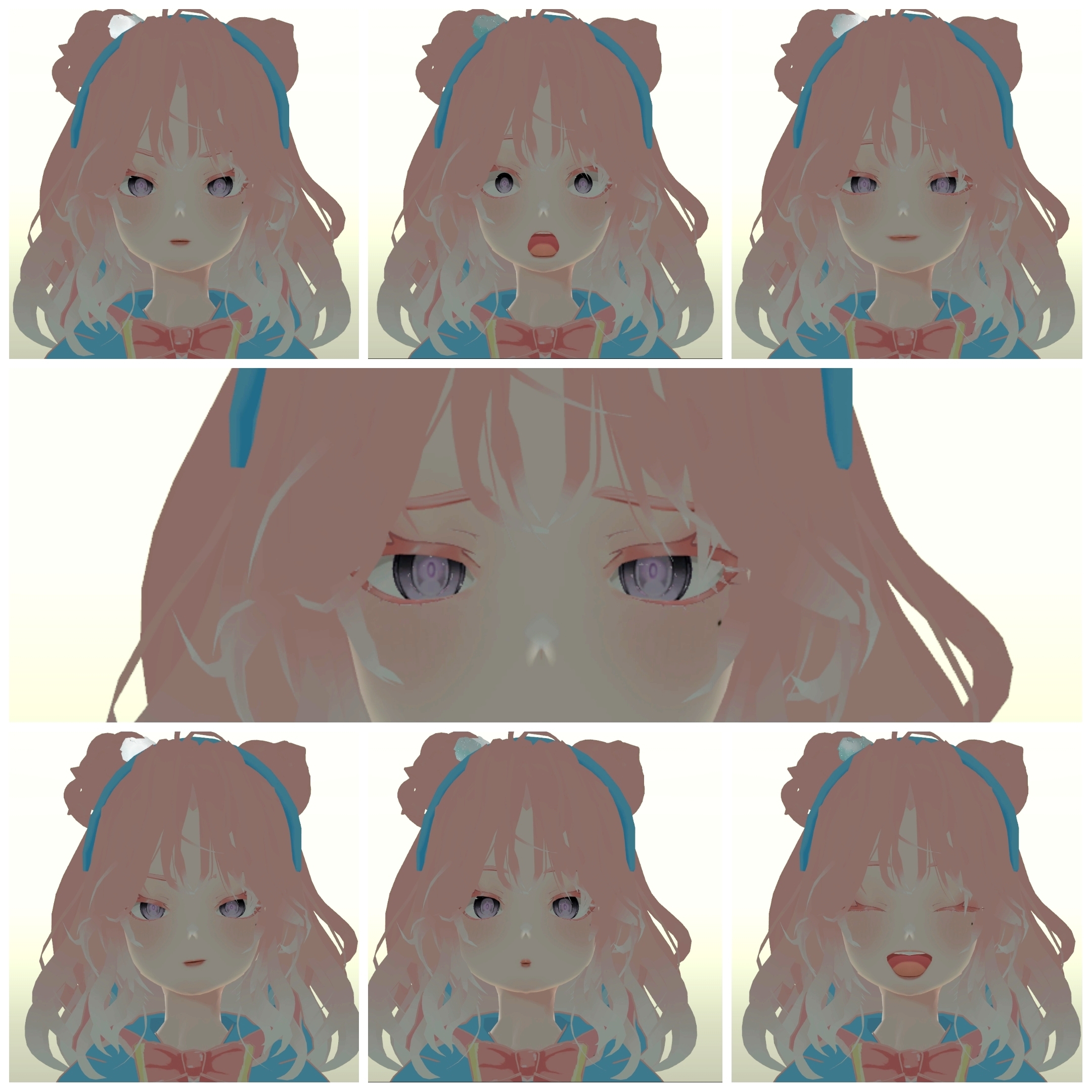 [vrchat avtar] pink girl - cafebatluc - BOOTH