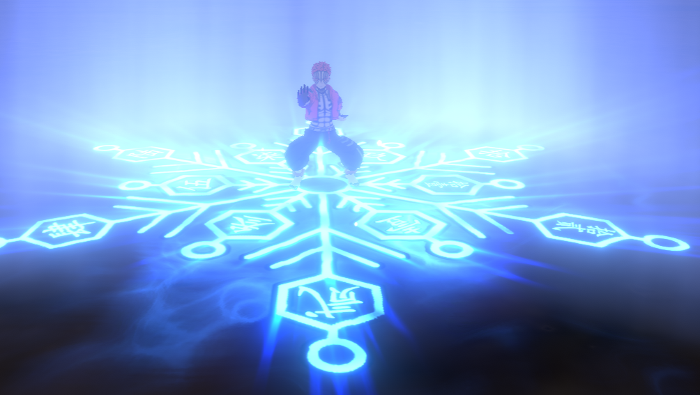 VRChatに適した鬼滅の刃キャラクターあかざわの技-破壊殺-羅針/Unity effect of [Demon Slayer] Akaza ...