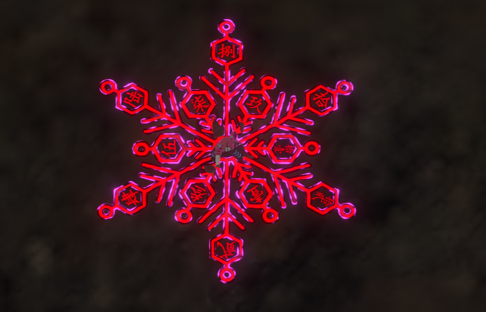 VRChatに適した鬼滅の刃キャラクターあかざわの技-破壊殺-羅針/Unity effect of [Demon Slayer] Akaza ...