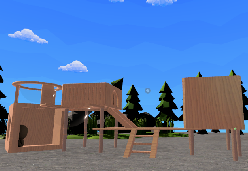 【3D-Unity\VRChat】 CAT HOUSE DIY - Sweet Forest - BOOTH