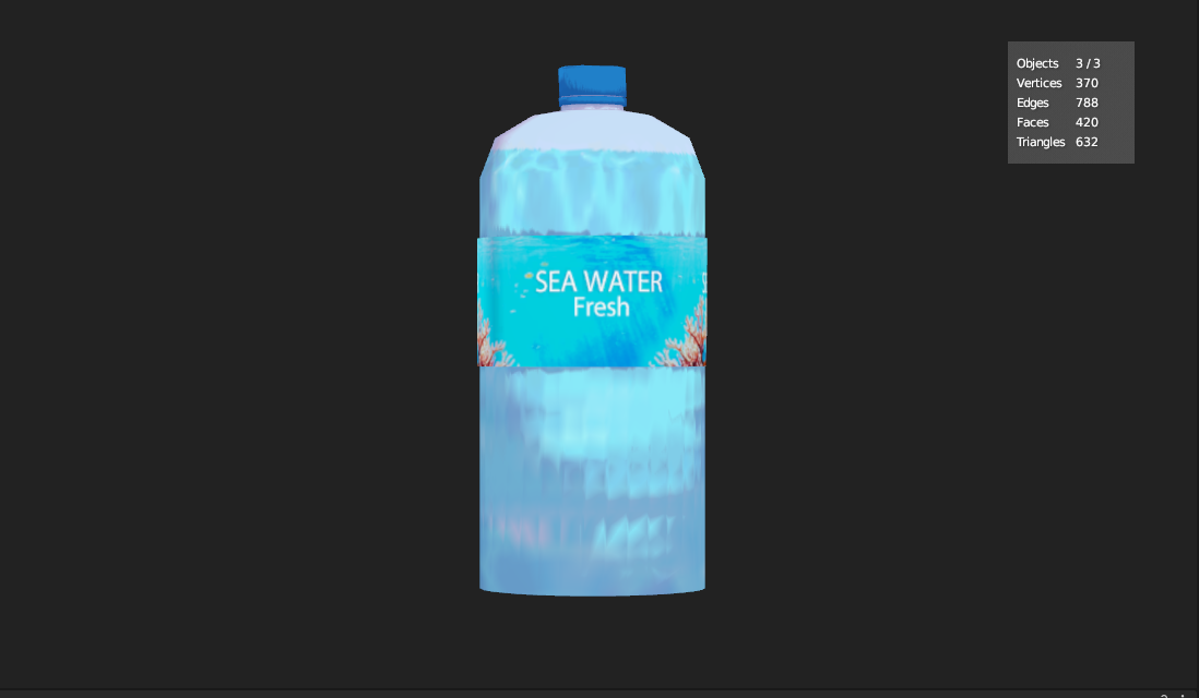 【VRChat】Bottle Of Water ペットボトル MA - Sweet Forest - BOOTH
