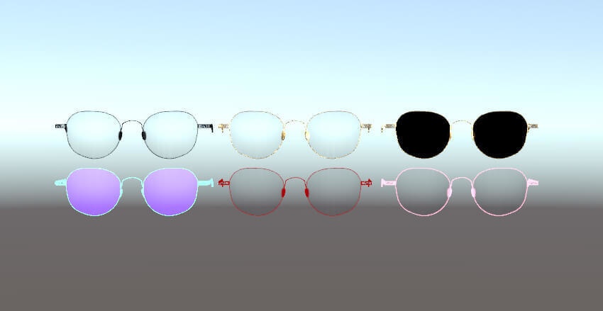 【VRChat】Glasses g-03 MA - Sweet Forest - BOOTH