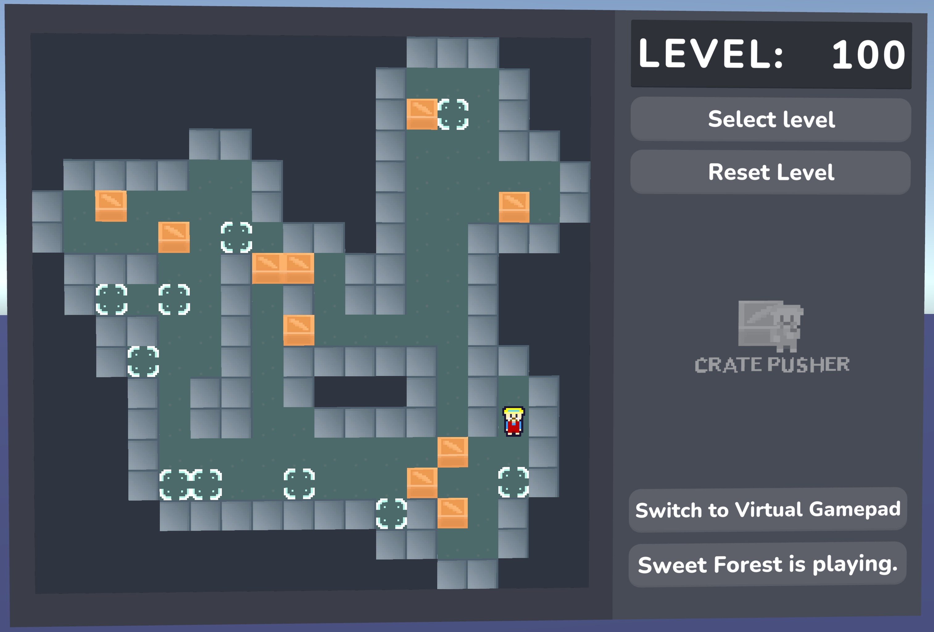 【VRChat】Crate Pusher | Sokoban - Sweet Forest - BOOTH