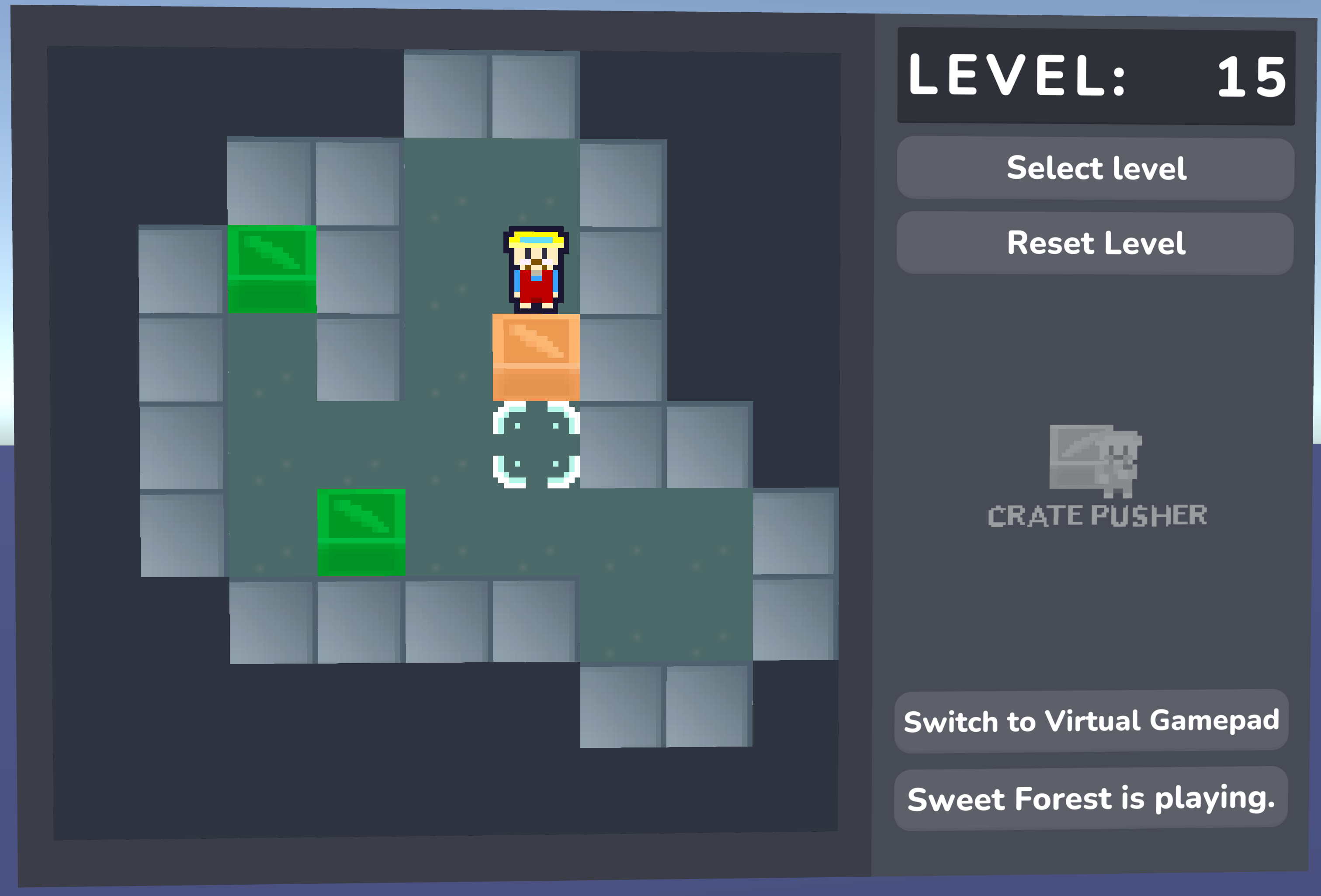 【VRChat】Crate Pusher | Sokoban - Sweet Forest - BOOTH