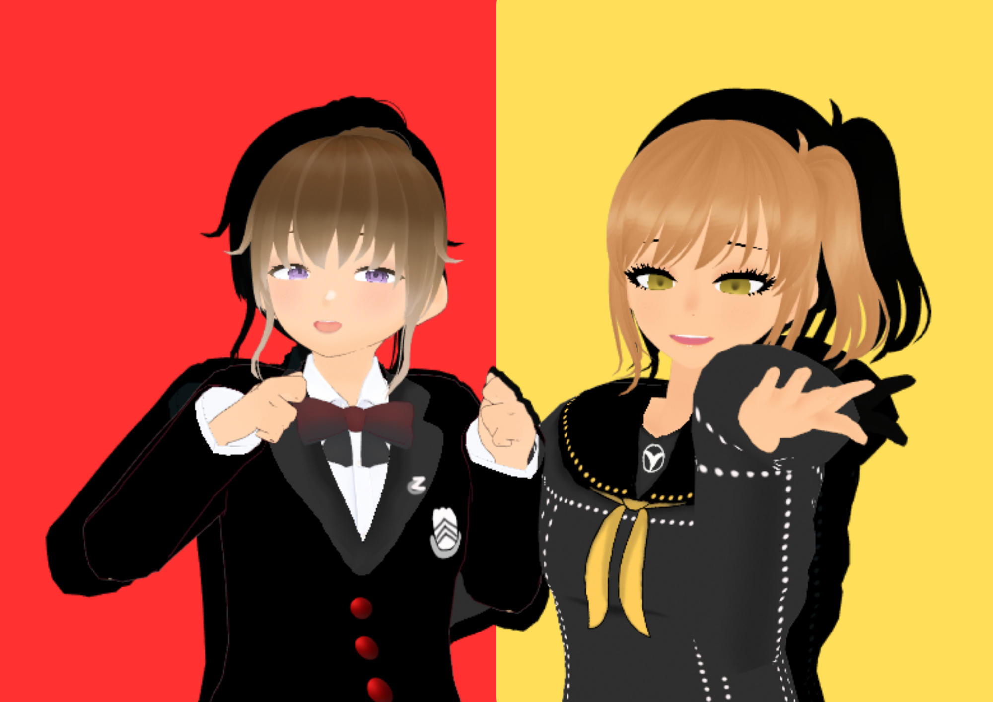 (FREE) - Persona-Based Uniform Sets - insertshopname - BOOTH