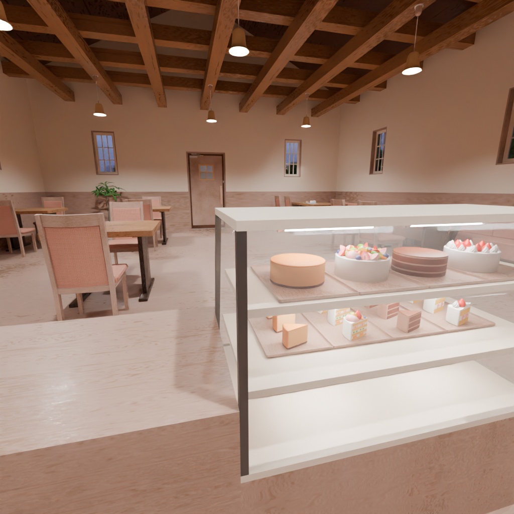 森のケーキ屋さん(ケーキの3Dモデル素材集とワールド)[Blender,unity(vrc)用] - 3Dで漫画を作ろう_ショップ - BOOTH