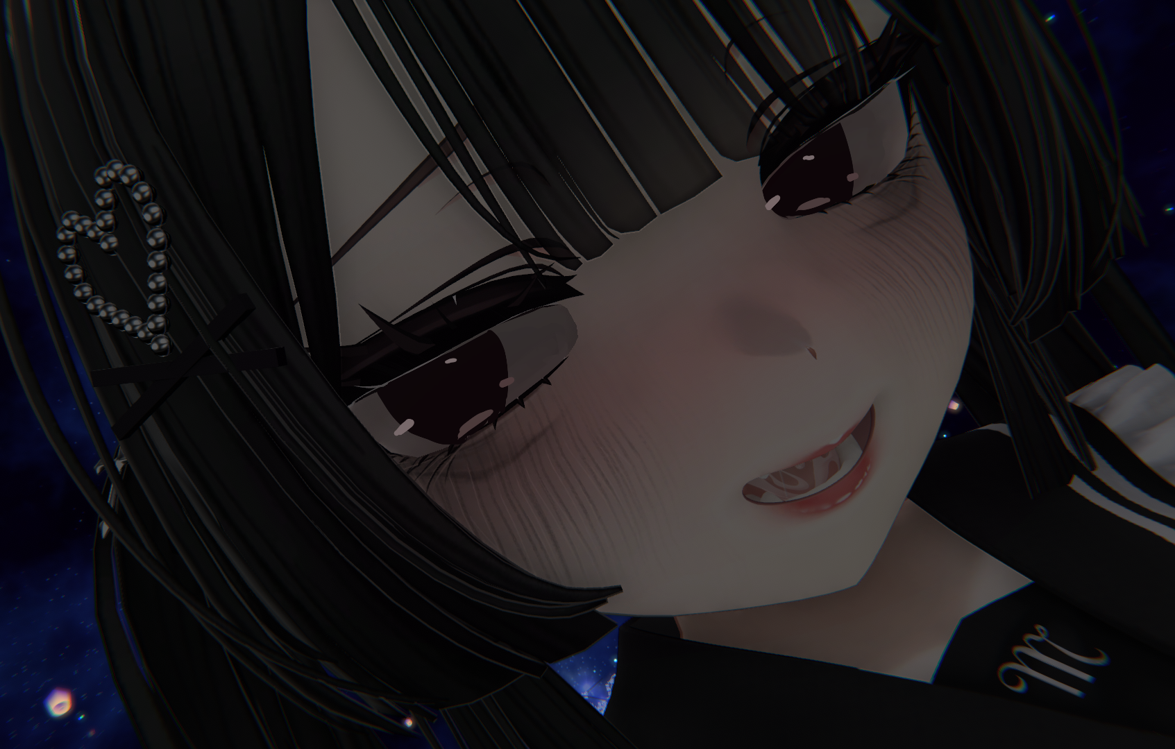 【lilToon】 VRCマヌカちゃんメンヘラメイク 【マヌカ】【Manuka】 Menhera makeup texture - ろろ ...