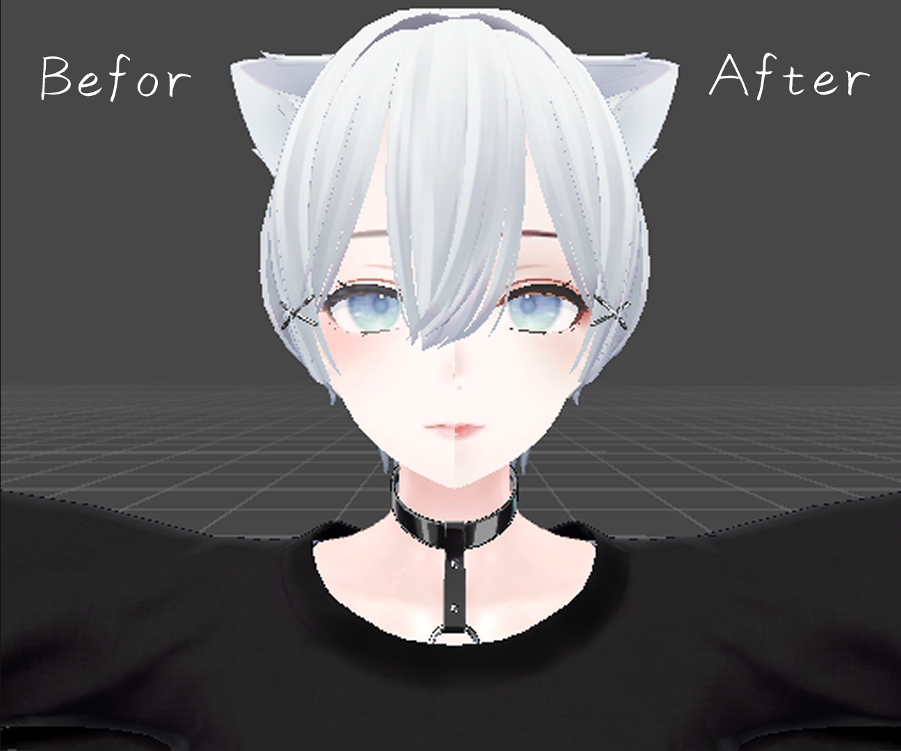 狐の様な妖艶なメイクテクスチャ【VRChat】Bewitching fox-like makeup texture【Shinra】【森羅 ...