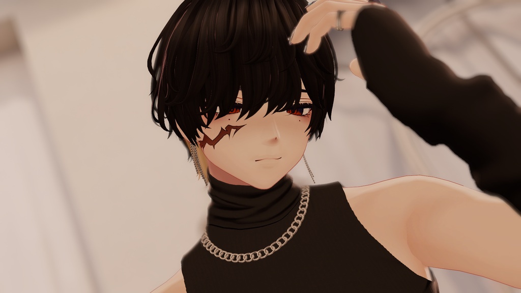 作者がこだわりぬいた超好青年メイク【VRChat】狛乃 (Komano)The ultra-good-looking makeup that ...