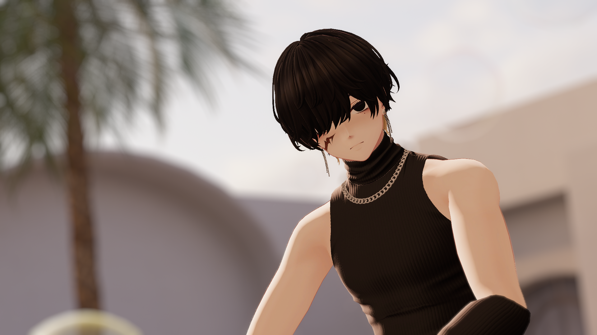 作者がこだわりぬいた超好青年メイク【VRChat】狛乃 (Komano)The ultra-good-looking makeup that the author is particular ...