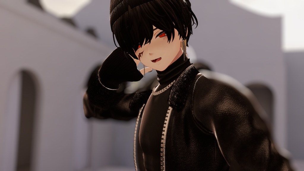 作者がこだわりぬいた超好青年メイク【VRChat】狛乃 (Komano)The ultra-good-looking makeup that ...