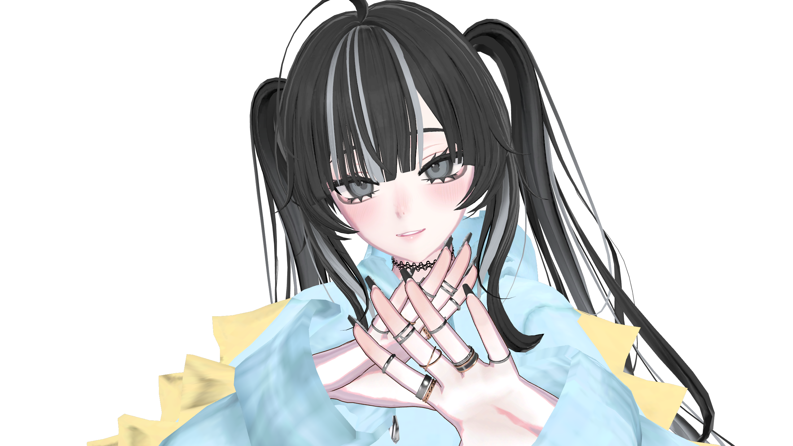 ゴシック風なメイクテクスチャ【VRChat】【Shinra】【森羅】 Beauty Gothic Makeup - ろろしょっぷ - BOOTH