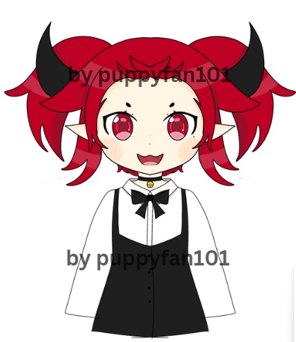 Demon Girl PNGTUBER - puppyfan101 - BOOTH