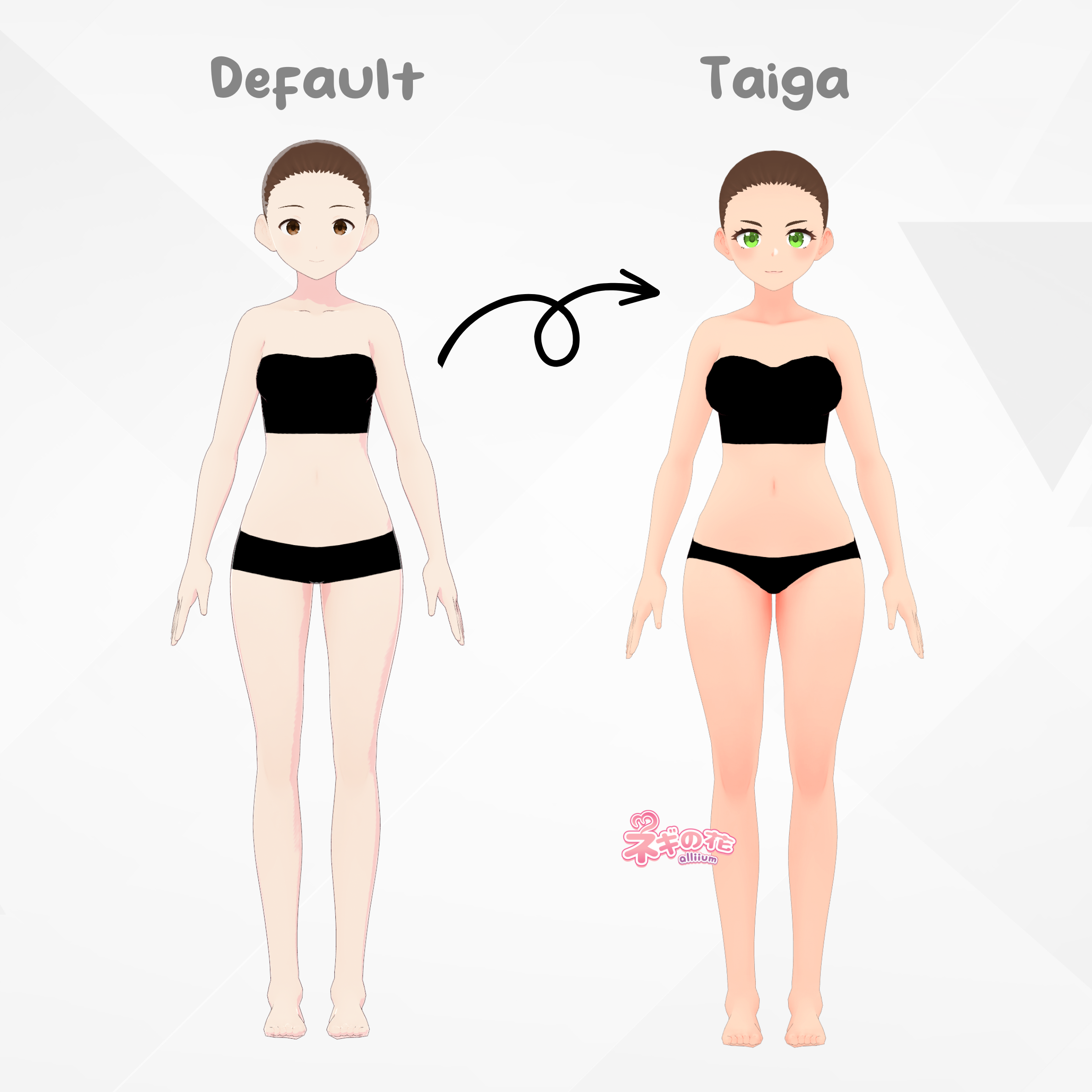 Taiga - Model Base [vRoid] - Alliium - BOOTH