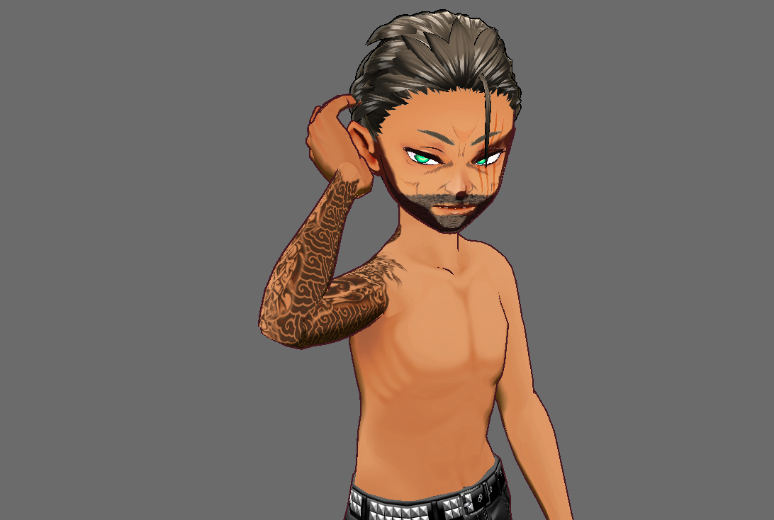 VRoid Arm Sleeve Tattoo 01 (タトゥー) - shaper-io - BOOTH