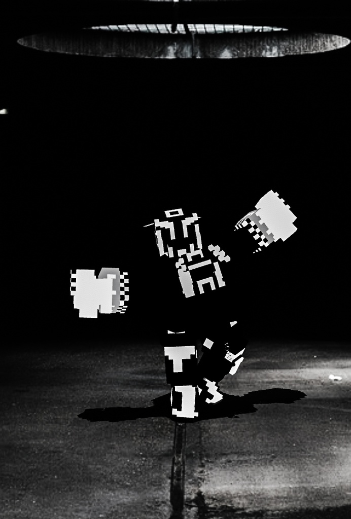 【ボクセルVRM】サイバージャッカー - aaaavrm - BOOTH