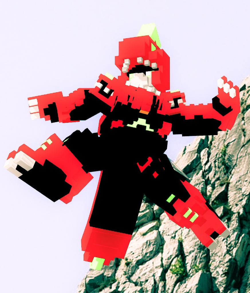 【ボクセルVRM】ディノレックス - aaaavrm - BOOTH