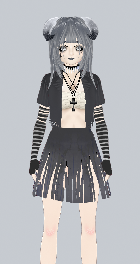 Gothic Demon - VRoid Model - mizako7795 - BOOTH