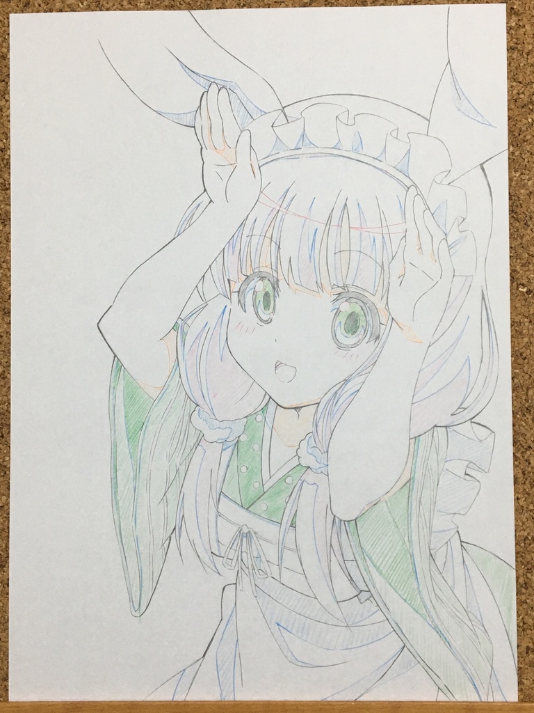 【生原画】千夜 - 喫茶PIKU×2 - BOOTH