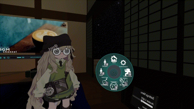 【Version 3】VRChat想定アバターギミック ExGlass まめフレンズ、ロポリこん、みみのこ、クララ、コロネ対応(PCVR/Desktop) そこそこローポリ 空間固定 ...