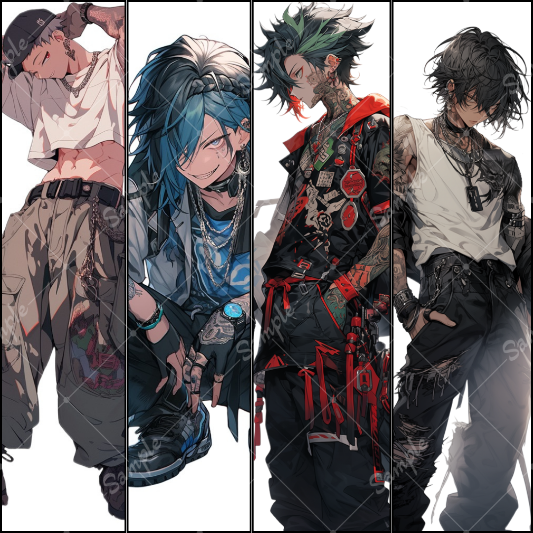 不良系立ち絵素材セット - いろはす - BOOTH