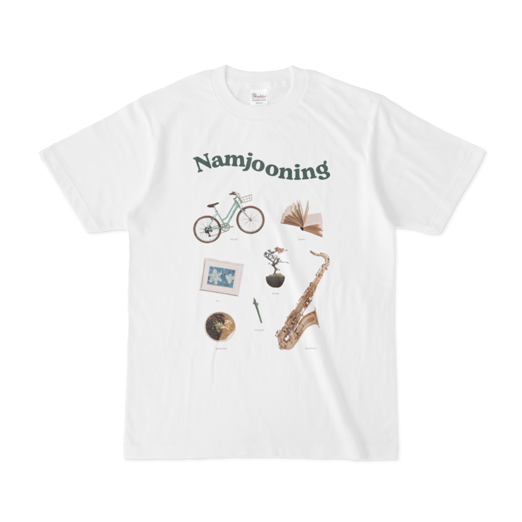 Namjooning Tシャツ - PURPLE WHALE - BOOTH